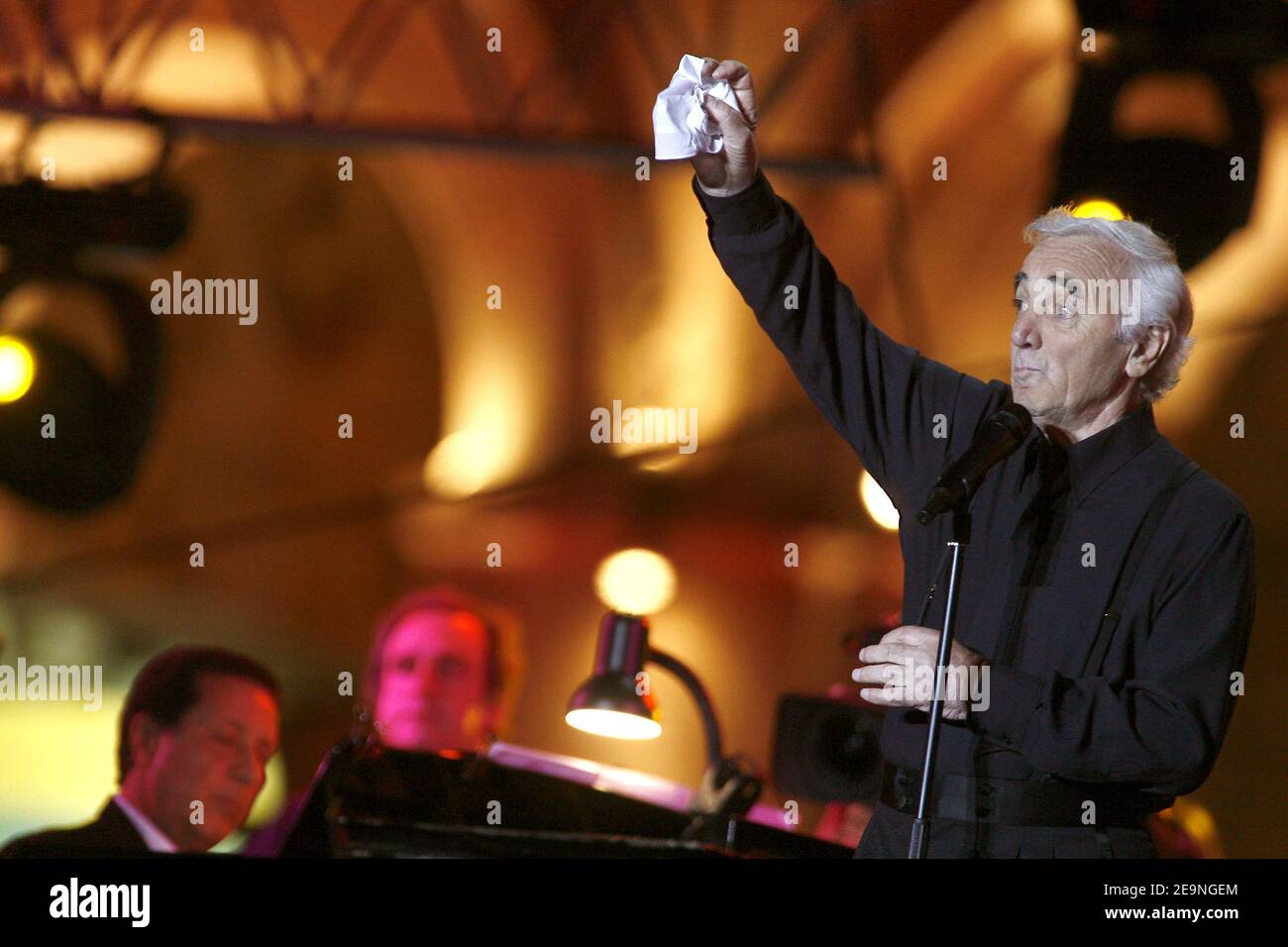 Charles aznavour in concert hi-res stock photography and images - Alamy