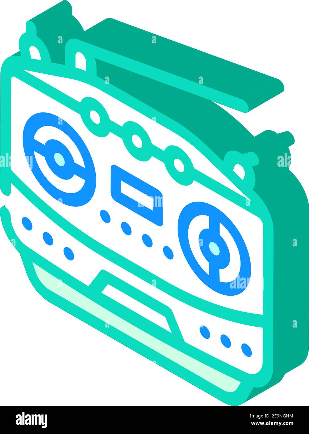 control panel isometric icon vector illustration flat Stock Vector ...