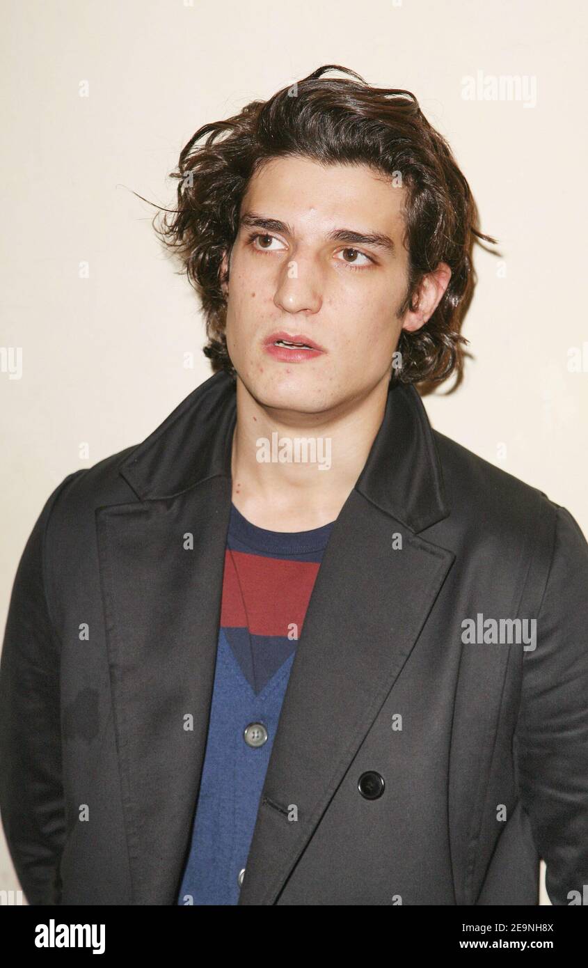 Actor Louis Garrel arrives at the premiere of 'Dans Paris' at Max ...