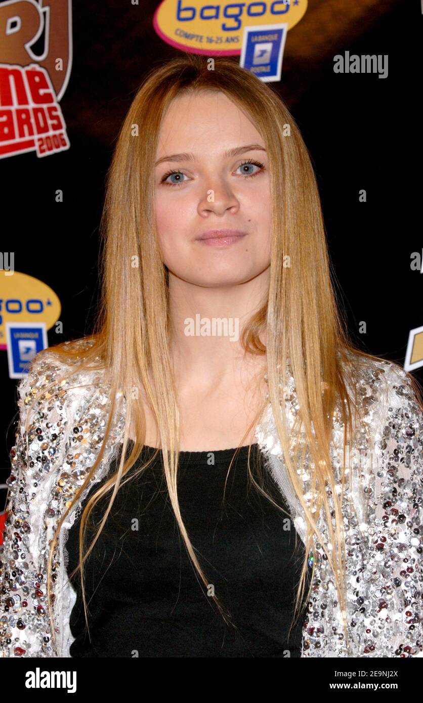Actress Sara Forestier arrives to the 2006 NRJ Cine Awards held at the ...