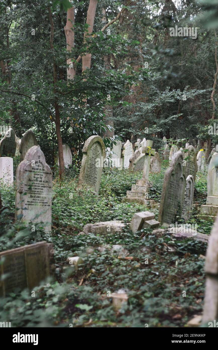 Gravestone gravestones graveyard hi-res stock photography and images ...