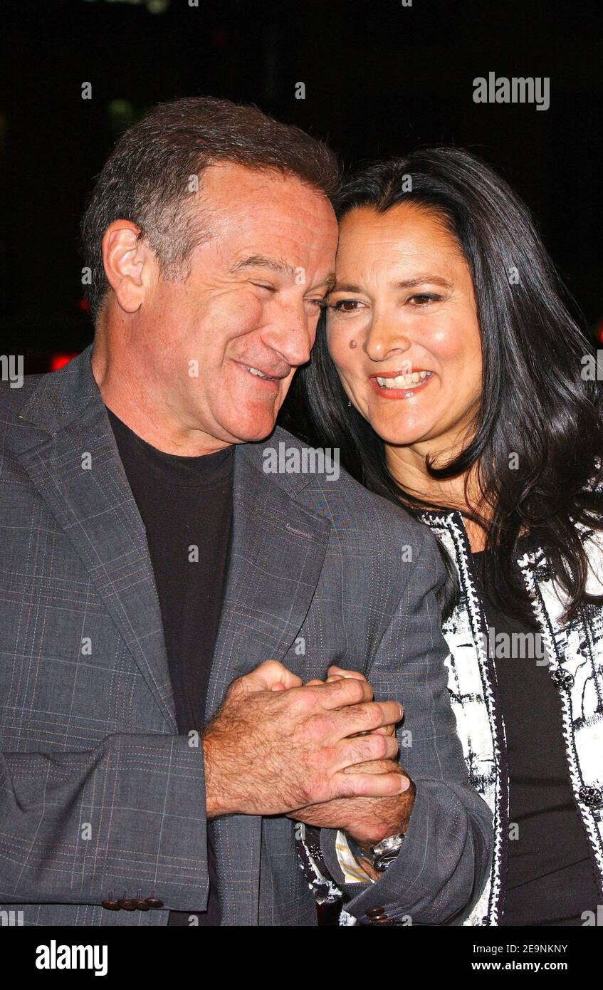 Robin williams and wife marsha hi-res stock photography and images - Alamy