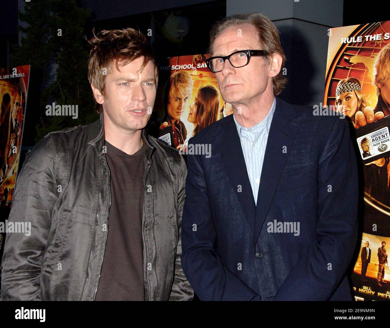 Ewan McGregor and Bill Nighy arrive at the premiere of 'Alex Rider ...