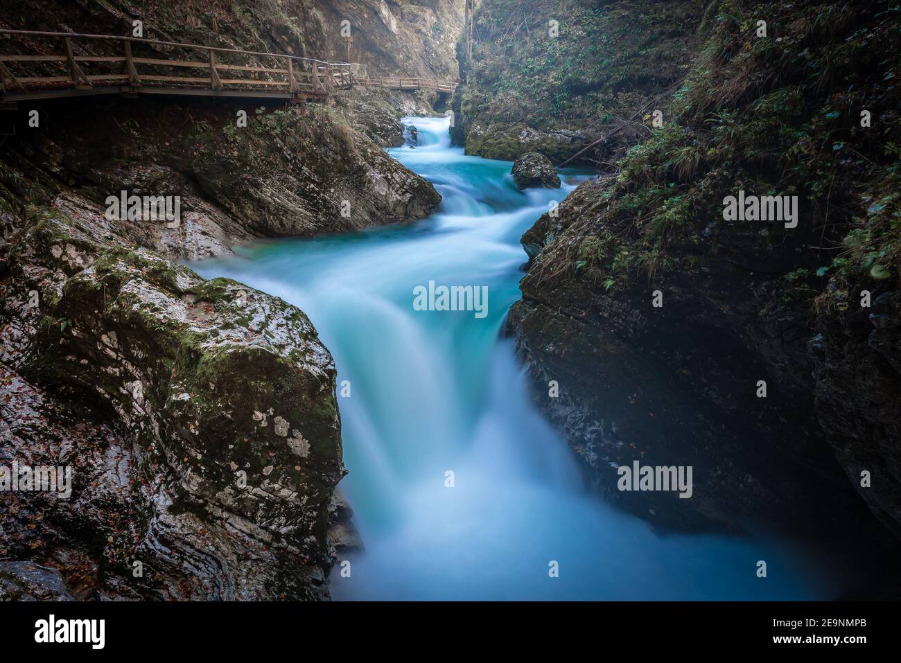 Vintgar gorge near Bled, Slovenia Stock Photo - Alamy