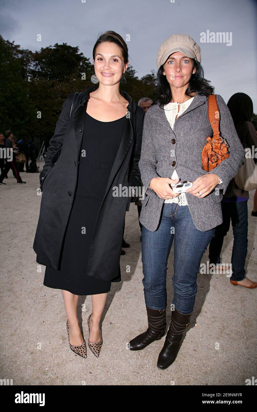 French actresses Barbara Schulz and Cristiana Reali leaves the ...