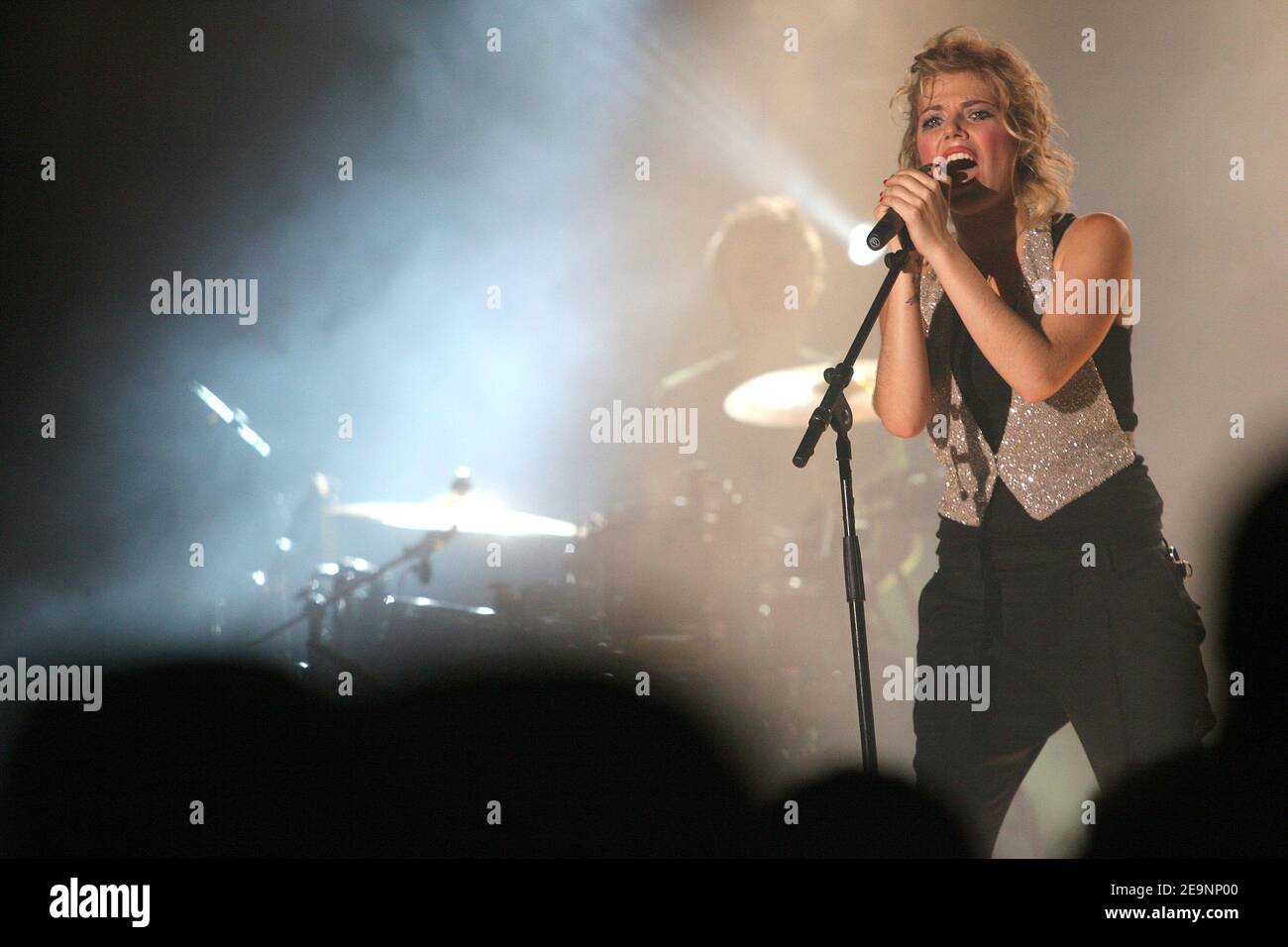 French singer and 'Star Academy' reality TV show contestant Emma Daumas ...