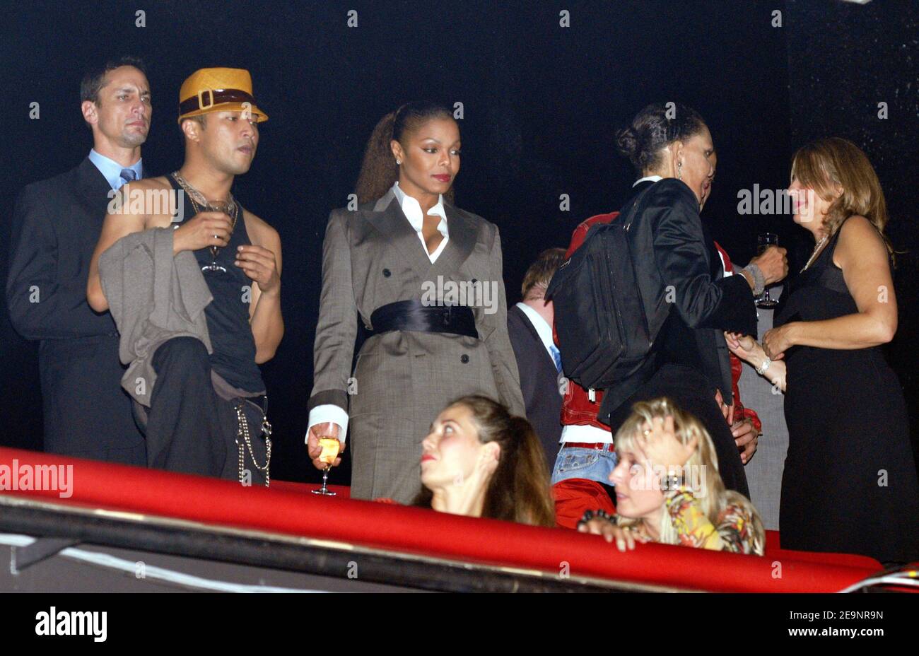 US singer Janet Jackson attends the Jean-Paul Gaultier's 30th ...