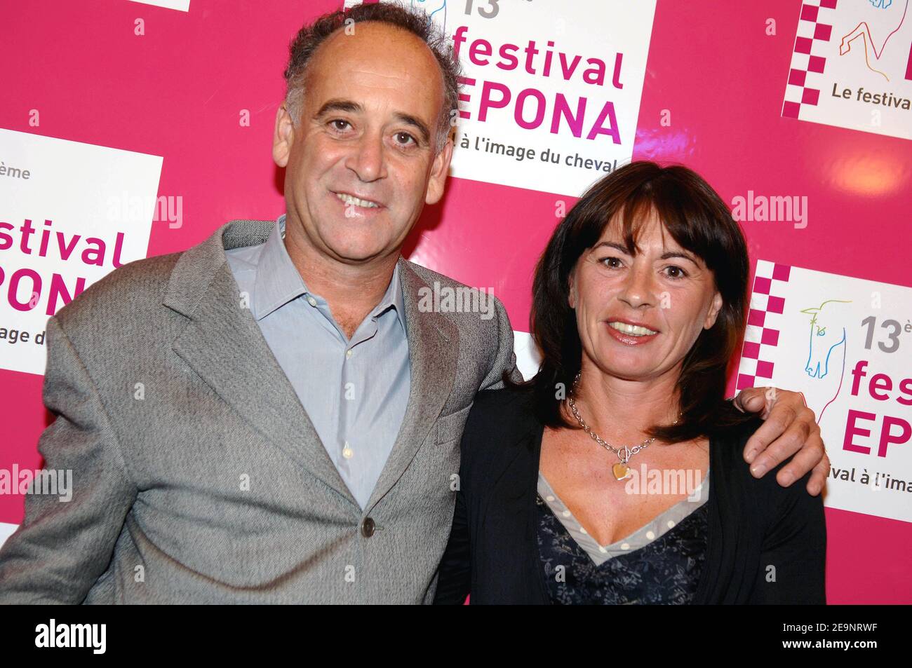Sylvain Augier and his wife Carole attend the party during the 13th ...