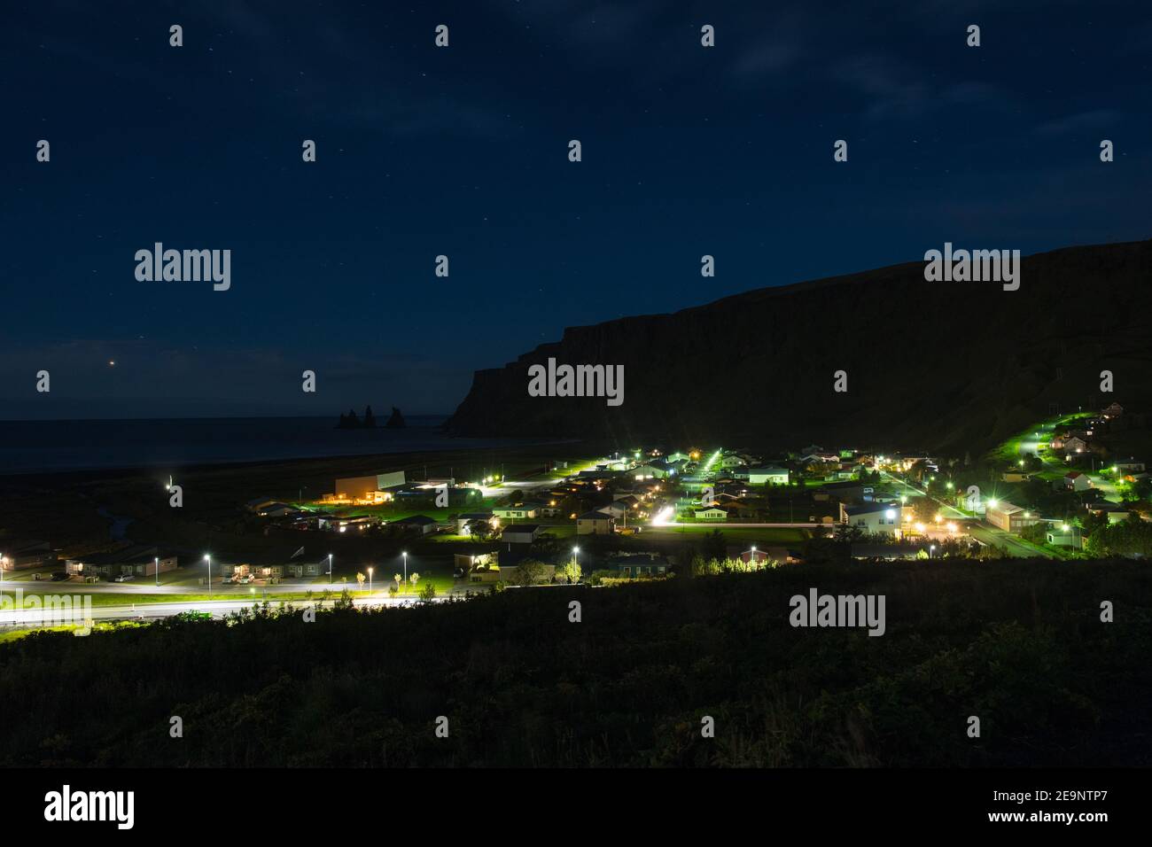 Beautiful town vik myrdal iceland hi-res stock photography and images ...