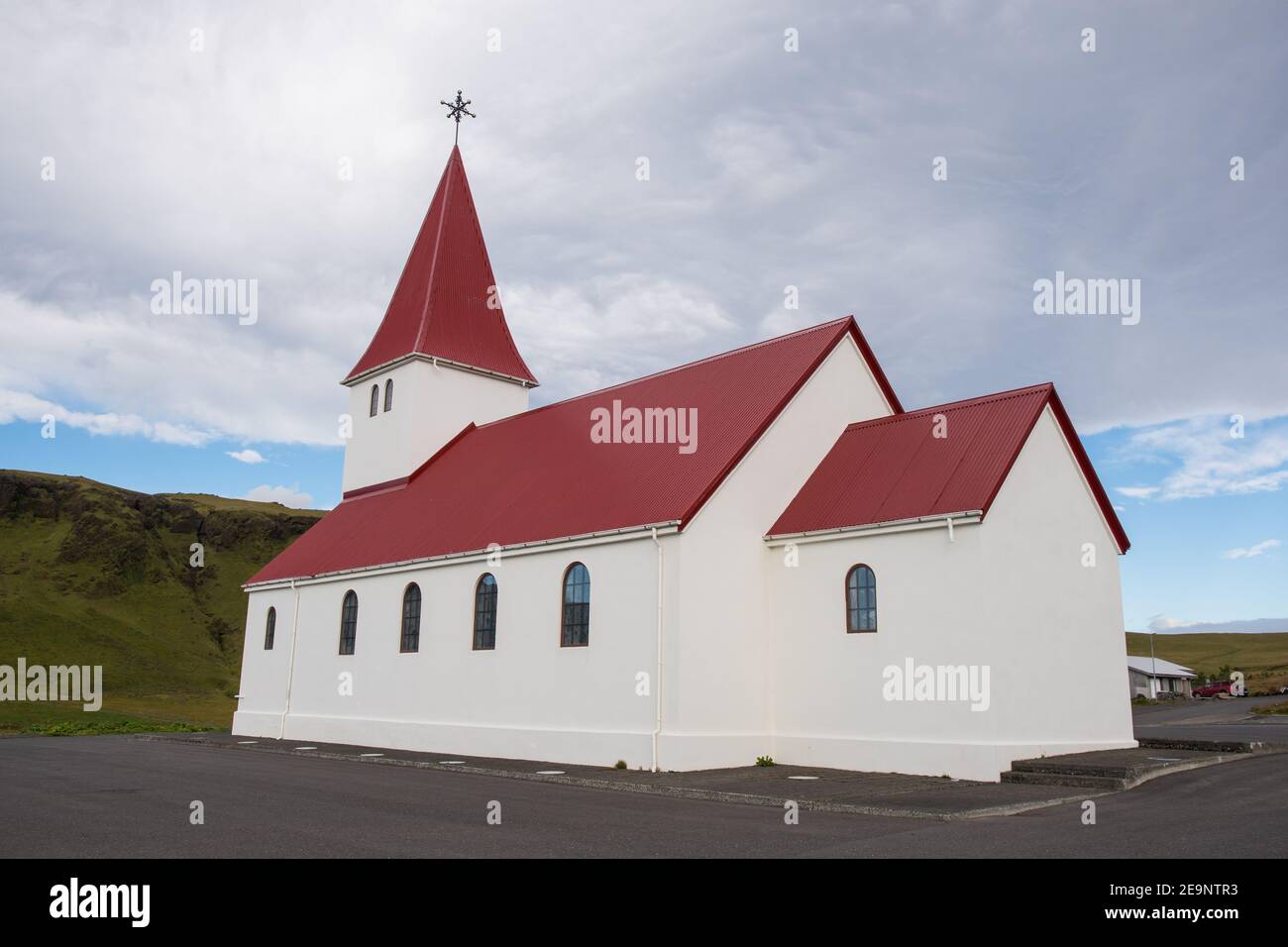Beautiful town vik myrdal iceland hi-res stock photography and images ...