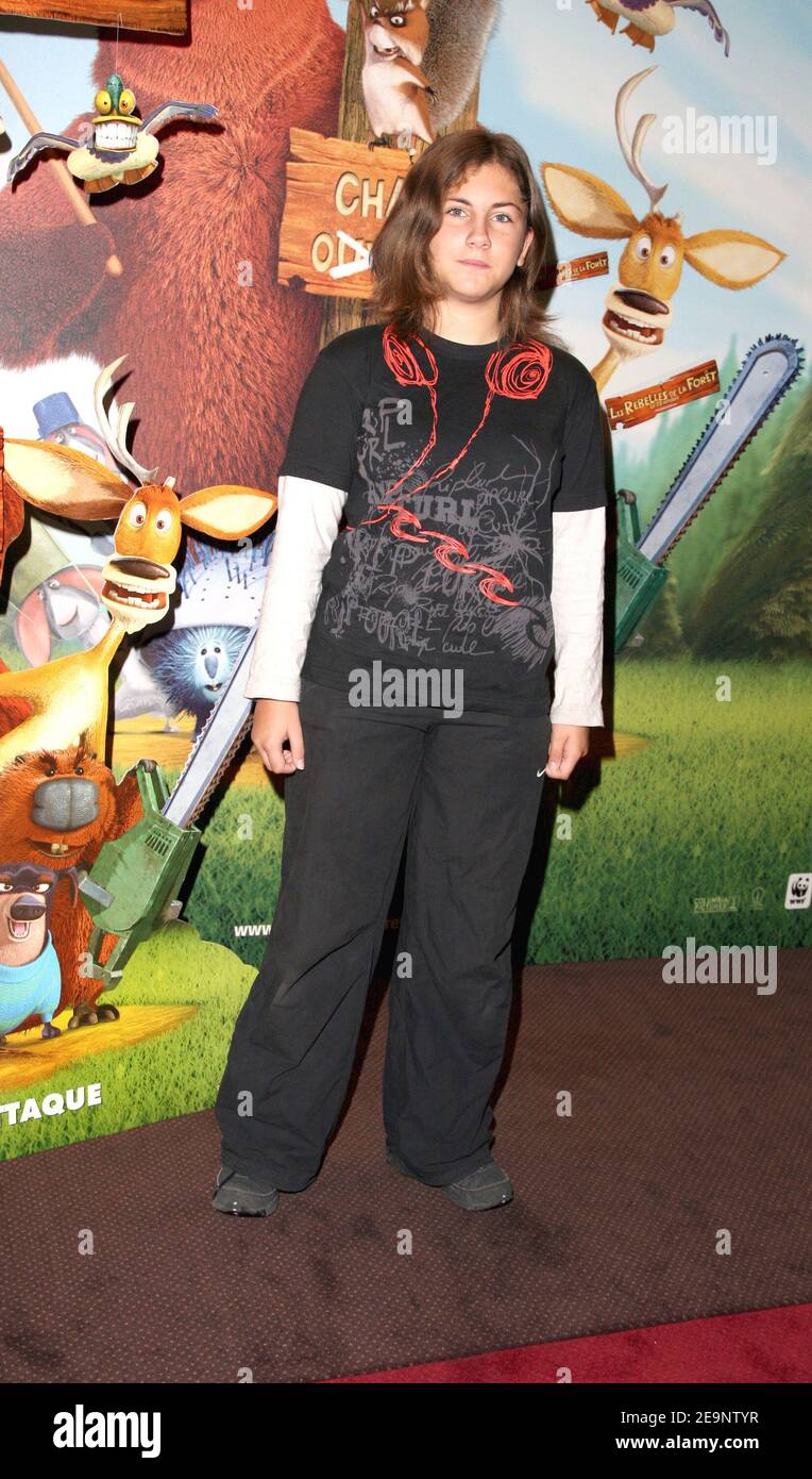 French singer Ilona arrives at the French premiere of 'Les rebelles de ...