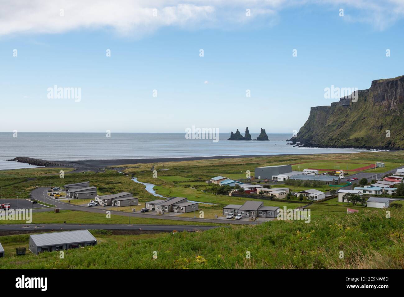 Beautiful town vik myrdal iceland hi-res stock photography and images ...