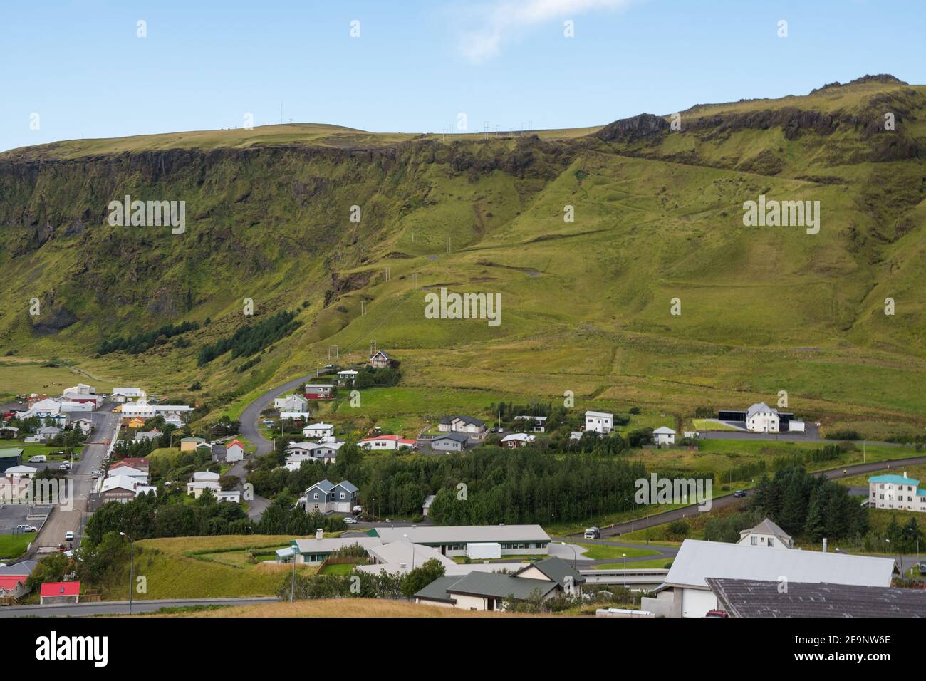 Beautiful town vik myrdal iceland hi-res stock photography and images ...