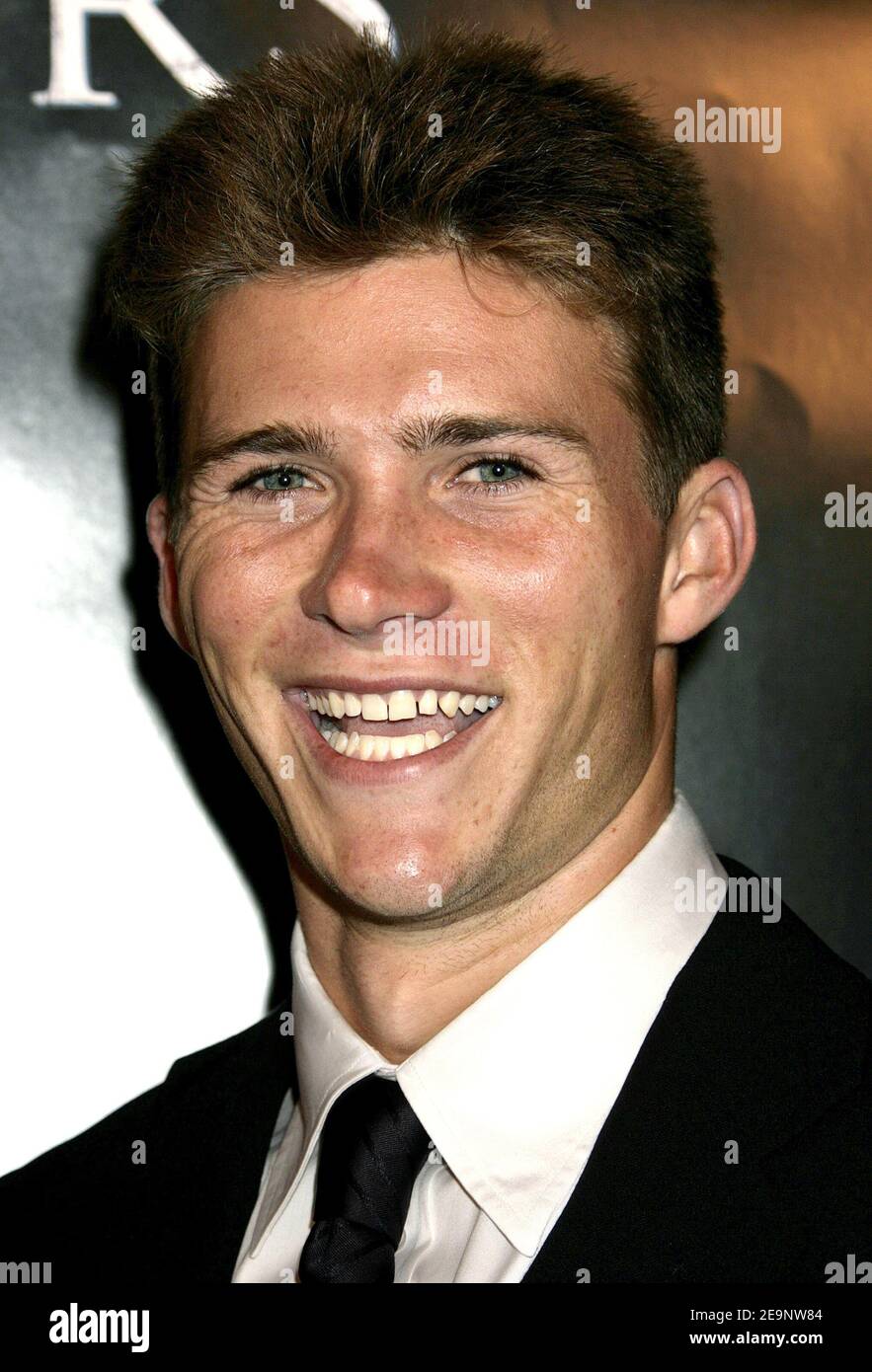 Scott Eastwood attends the premiere of 'Flag of Our Fathers', held at ...