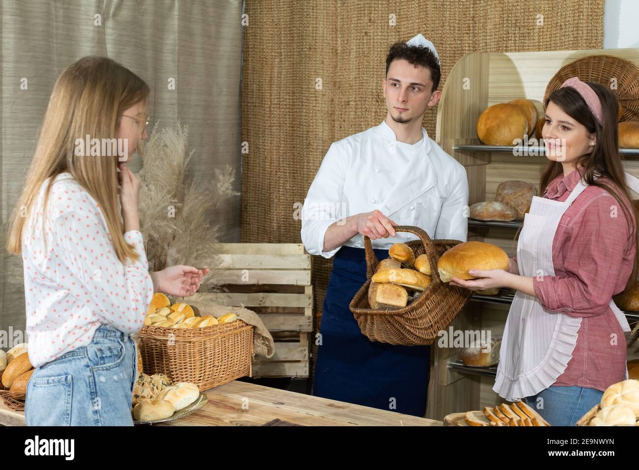 The family bakery has prepared many types of bread and allows its ...