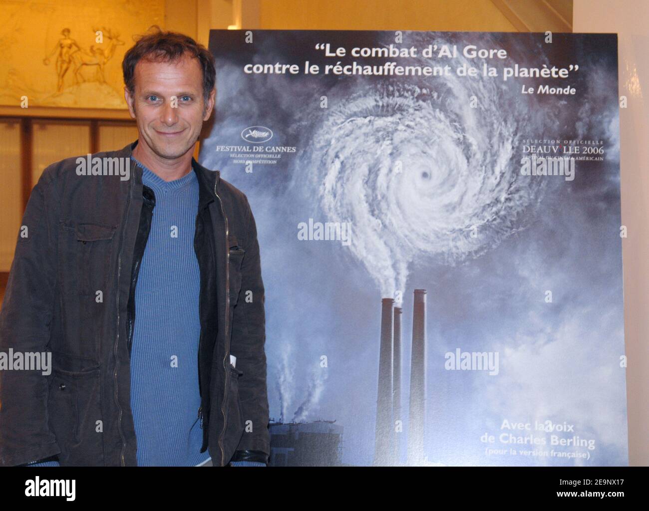 French actor Charles Berling attends a special screening of Al Gore's ...