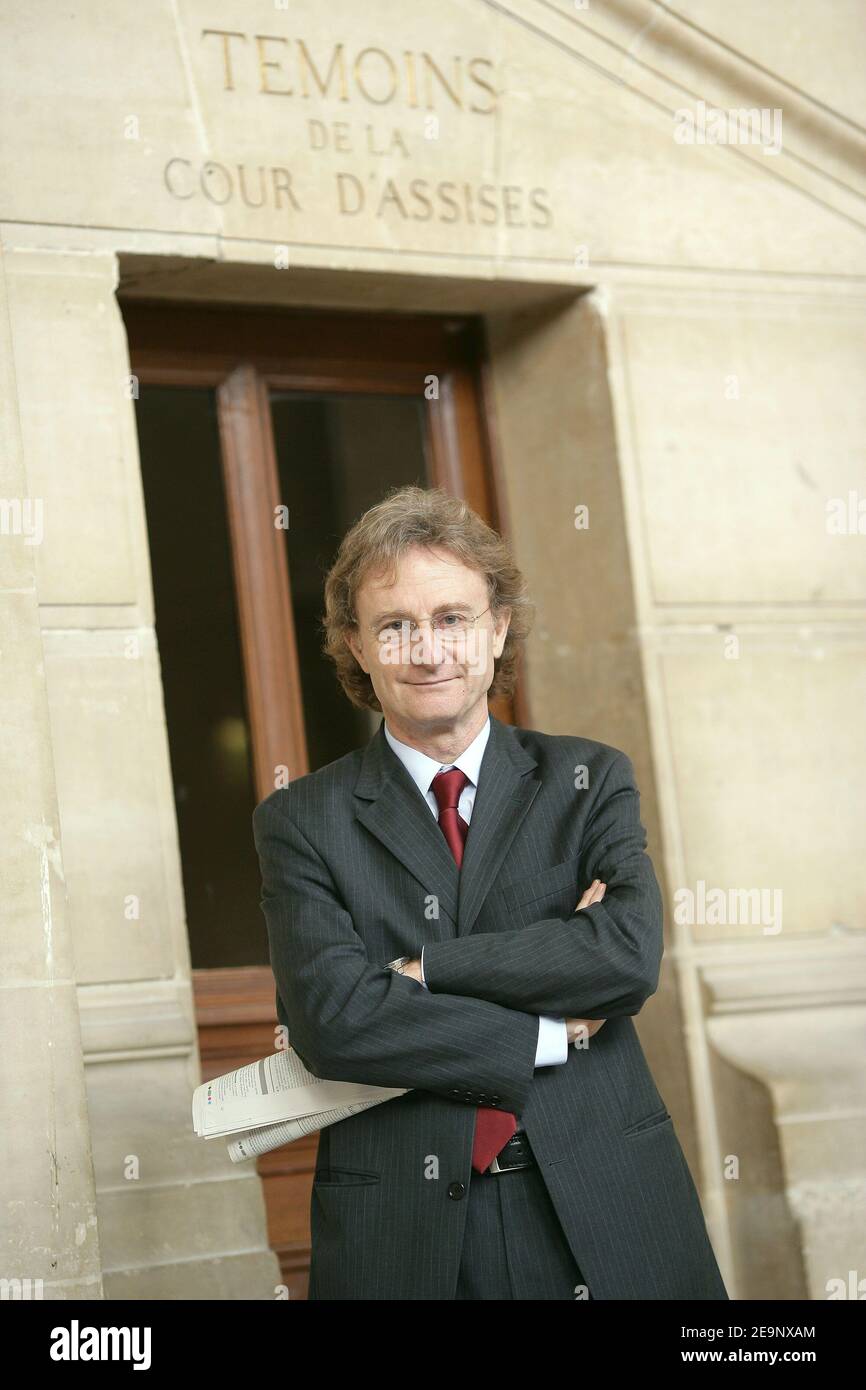 Pierre Rance poses for our photographer in Paris, France, on January 18 ...