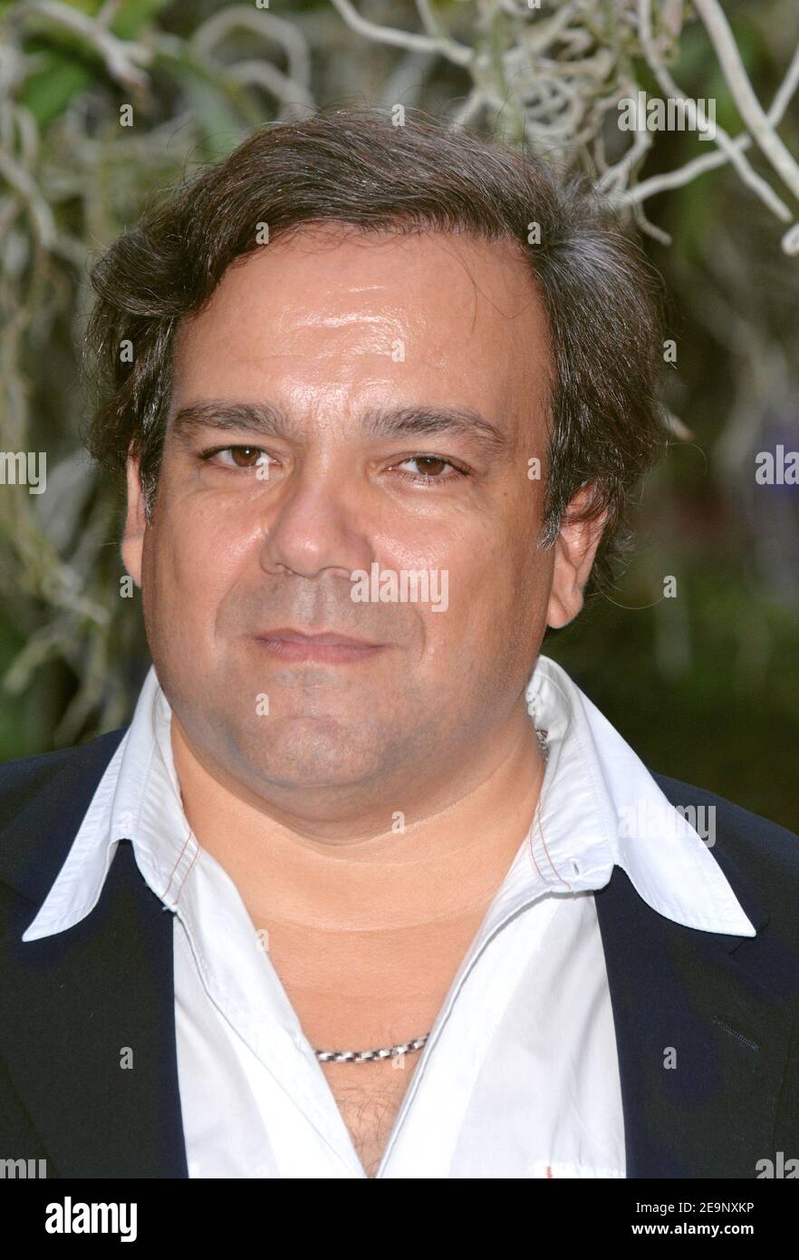 French actor Didier Bourdon poses for pictures during a photocall to ...