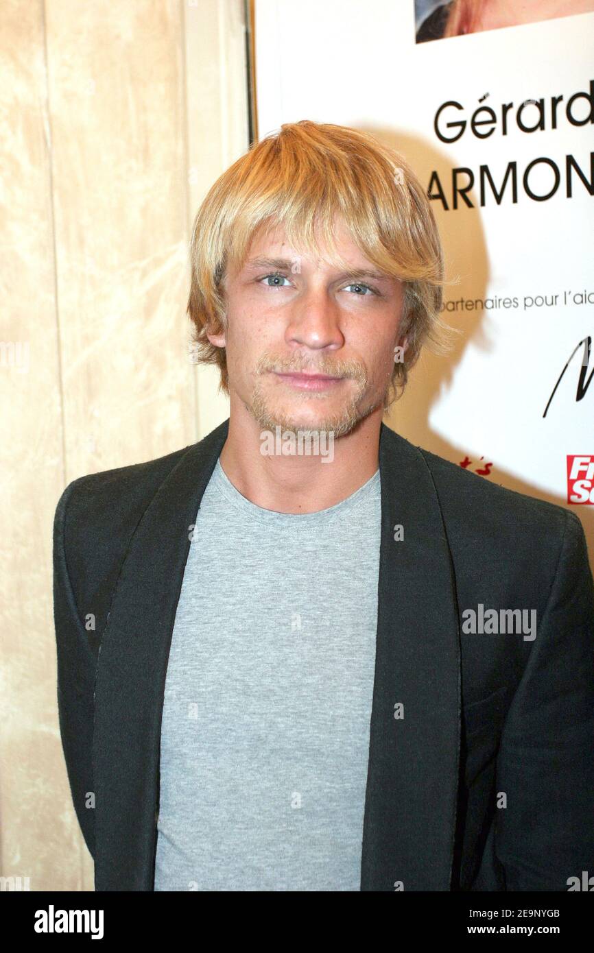 Belgian actor Jeremie Renier, winner of Cinema award 'Jean Gabin' prize ...