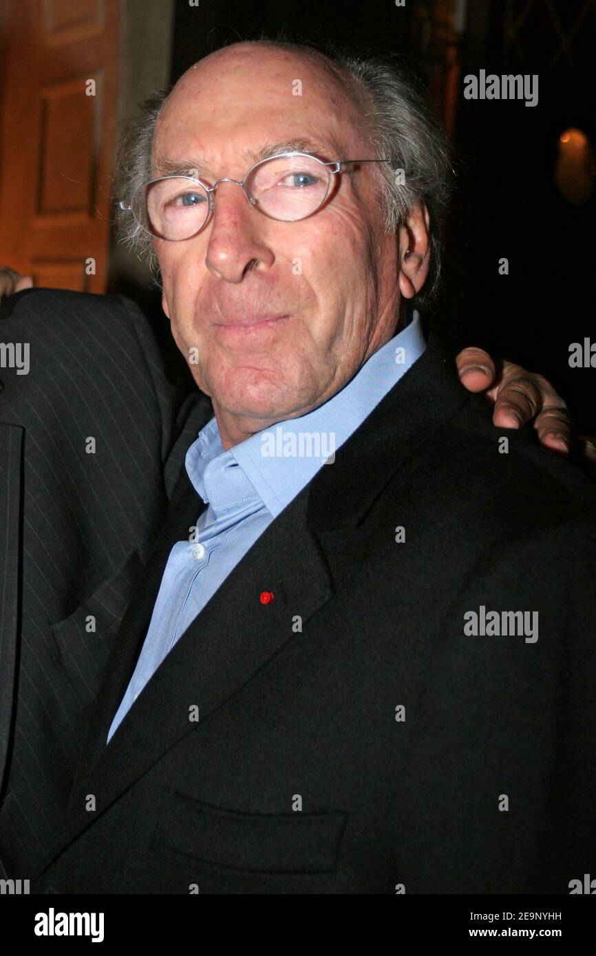 French director and writer Claude Pinoteau poses during the 2006 'Jean ...
