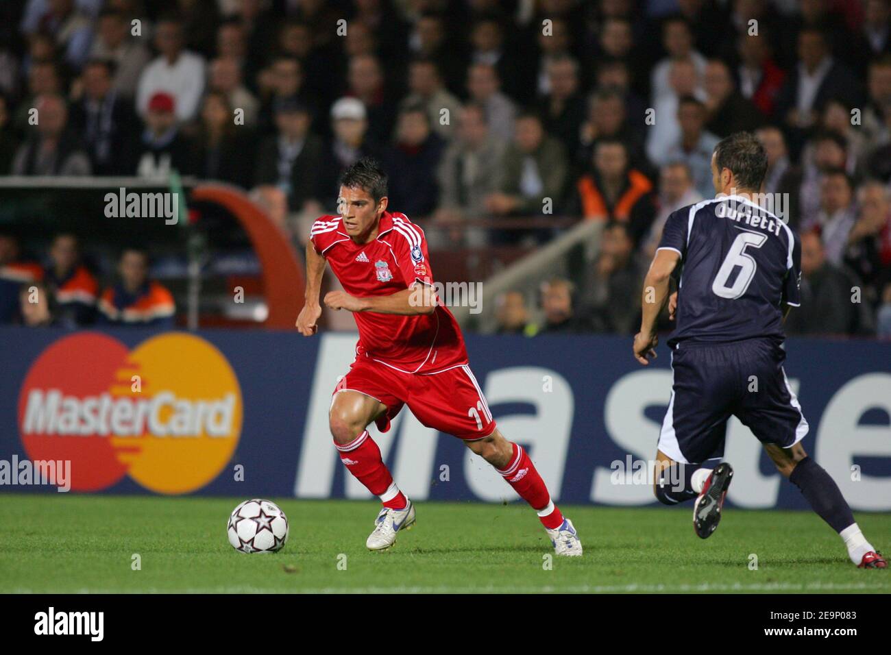 Liverpool's Mark Gonzalez during the Champions League group C match, FC ...