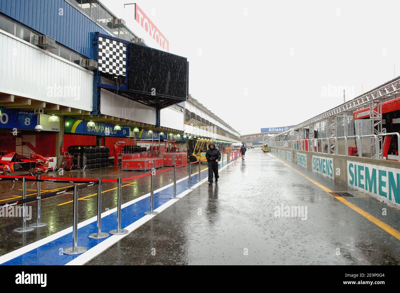 Atmosphere before the Brazilian Formula 1 Grand Prix, in Sao Paulo ...