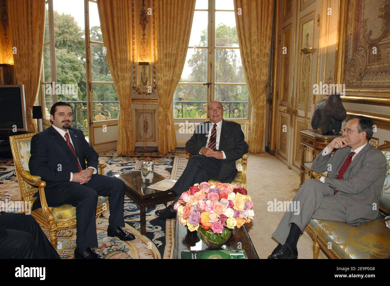 Rafic hariri hi-res stock photography and images - Alamy