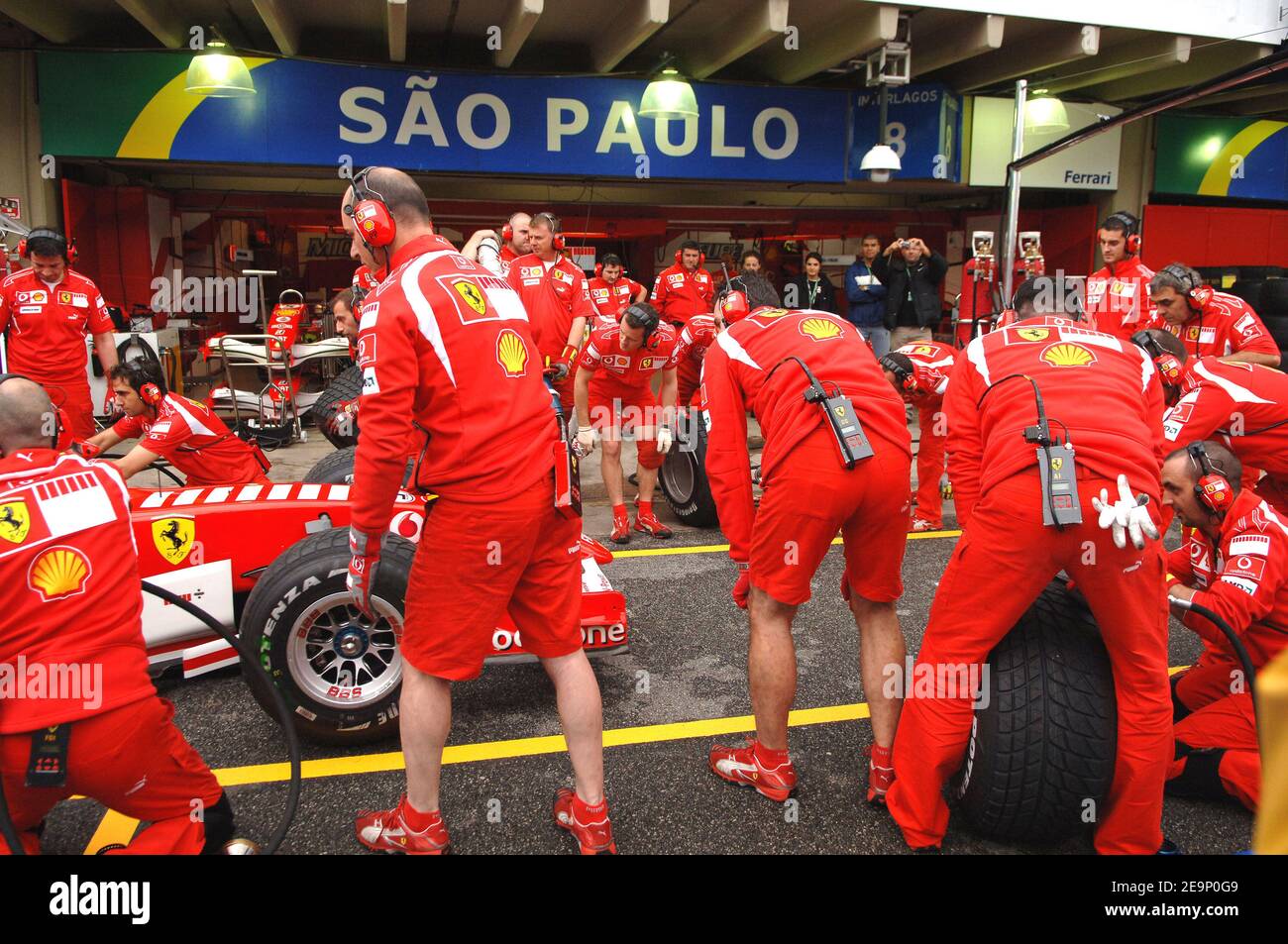 Atmosphere before the Brazilian Formula 1 Grand Prix, in Sao Paulo ...