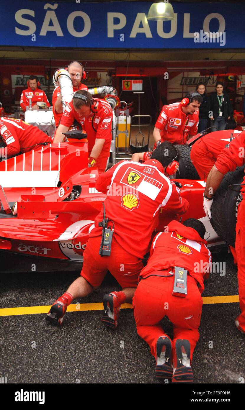 Atmosphere before the Brazilian Formula 1 Grand Prix, in Sao Paulo ...