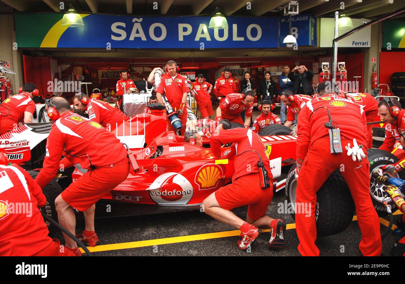 Atmosphere before the Brazilian Formula 1 Grand Prix, in Sao Paulo ...