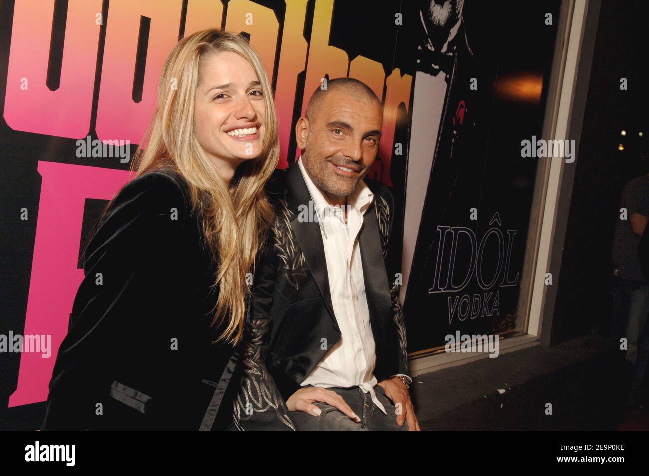 Christian audigier and wife ira hi-res stock photography and images - Alamy