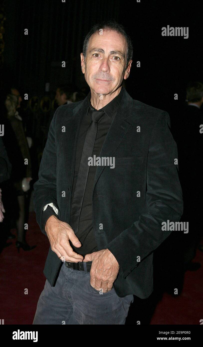 French singer Alain Chamfort attends the 'Van Cleef and Arpels' party ...