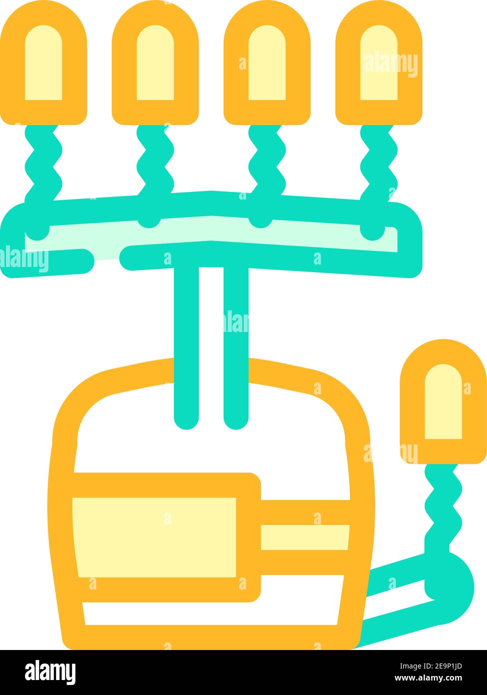 exercise equipment for hand rehabilitation and physiotherapy color icon ...