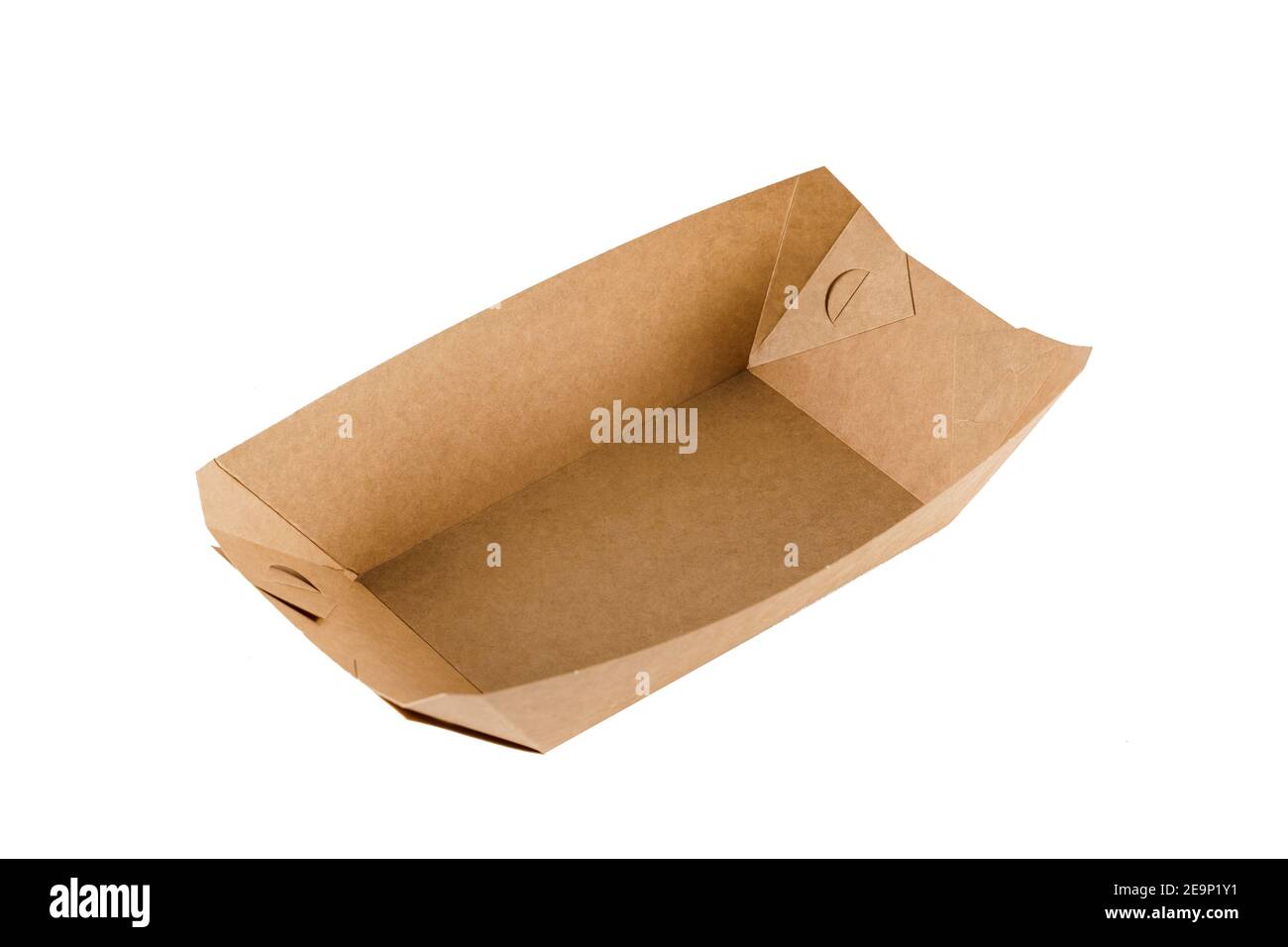 Eco natural plate for food with empty space. Disposable ecological ...