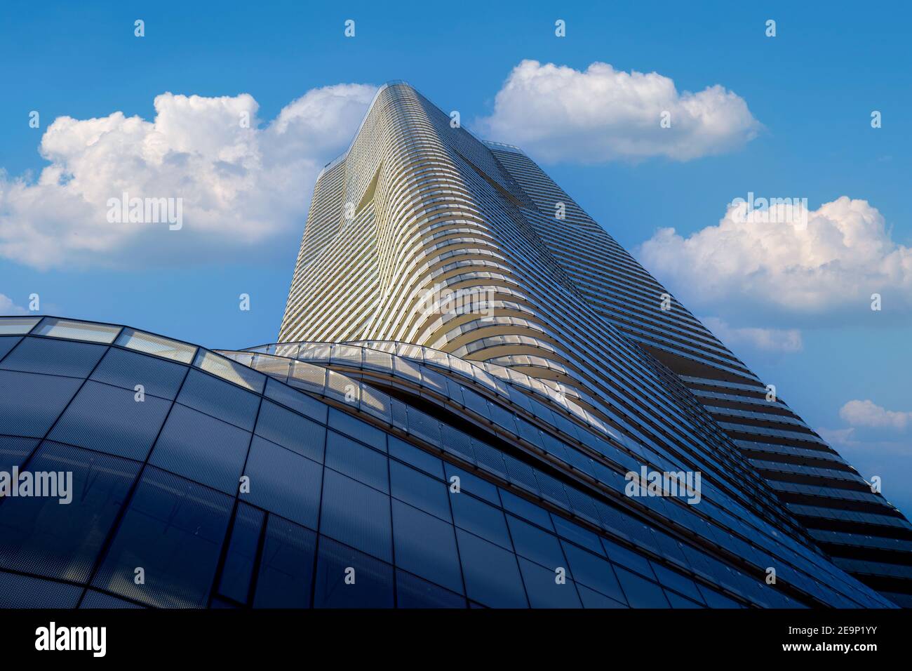 Toronto, Condominium construction in the heart of financial Stock Photo ...