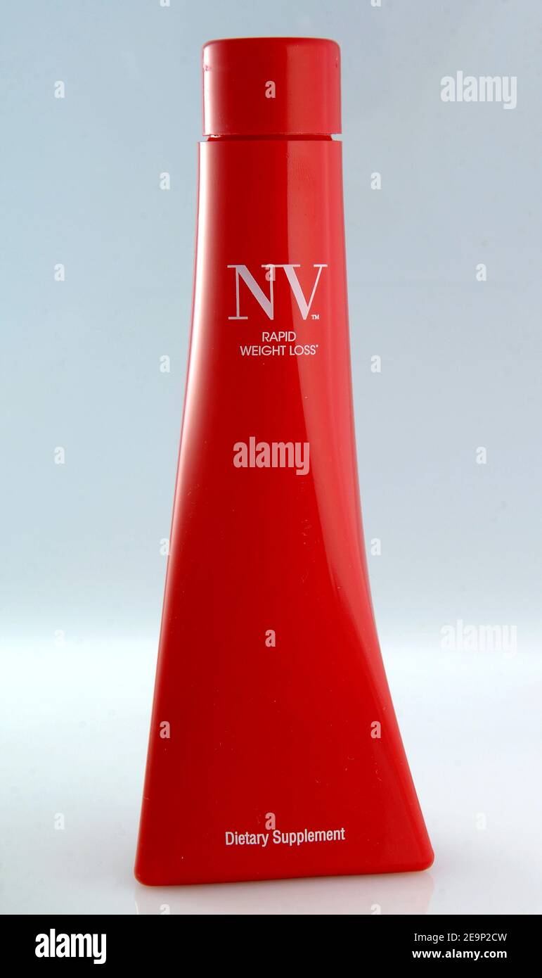 Illustration of 'NV' dietary supplement in Los Angeles, CA, USA on ...