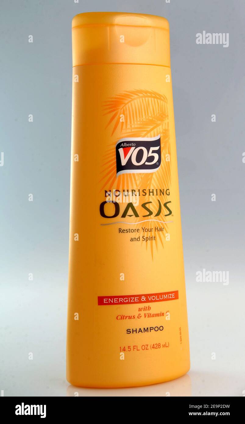 Illustration of Oasis-shampoo' beauty product in Los Angeles, CA, USA ...