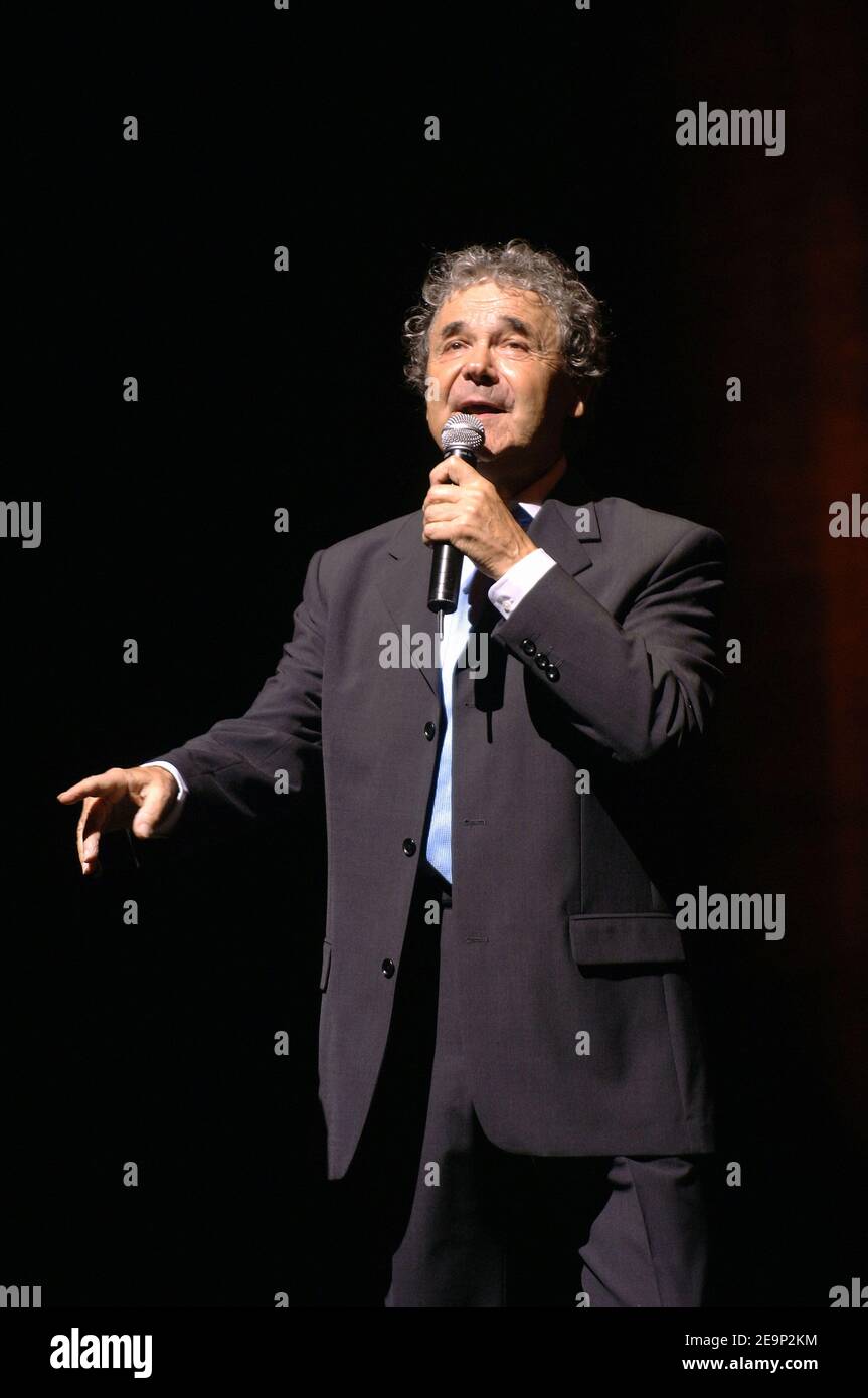 French singer Pierre Perret celebrates his 'jubile' as a singer with a ...