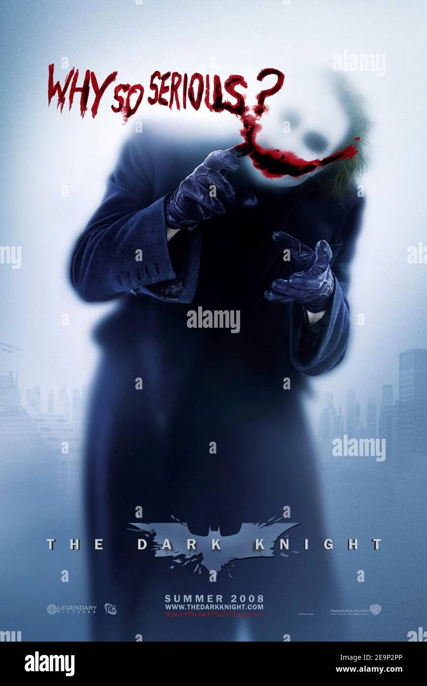 The Dark Knight (2008) directed by Christopher Nolan and starring ...