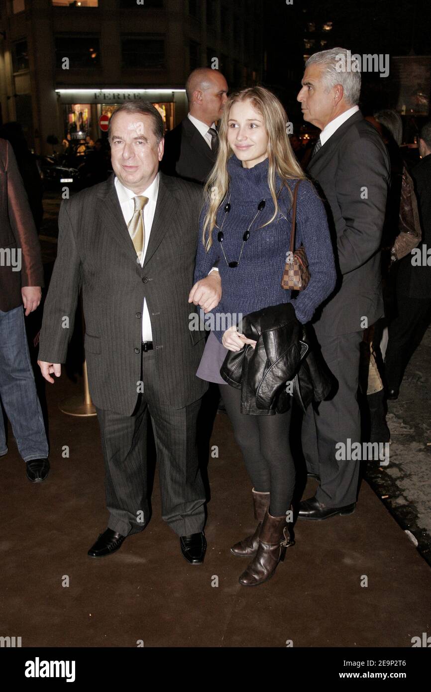 French writer and business man, Paul-Loup Sulitzer, and Eva Kowalewska ...