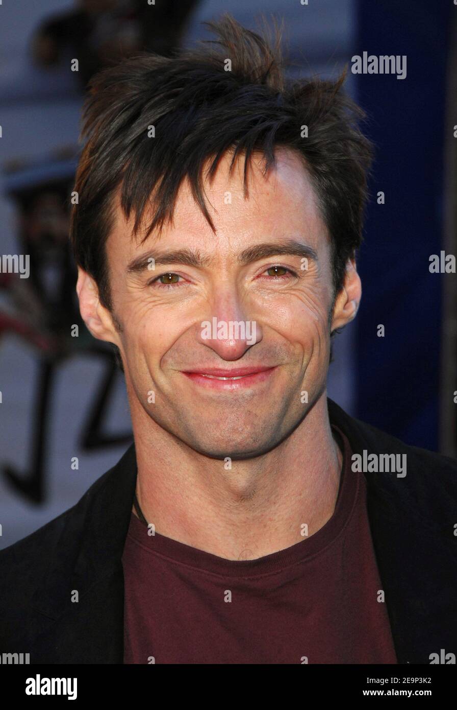 Actor Hugh Jackman attends the premiere of Dreamworks Animation's new ...