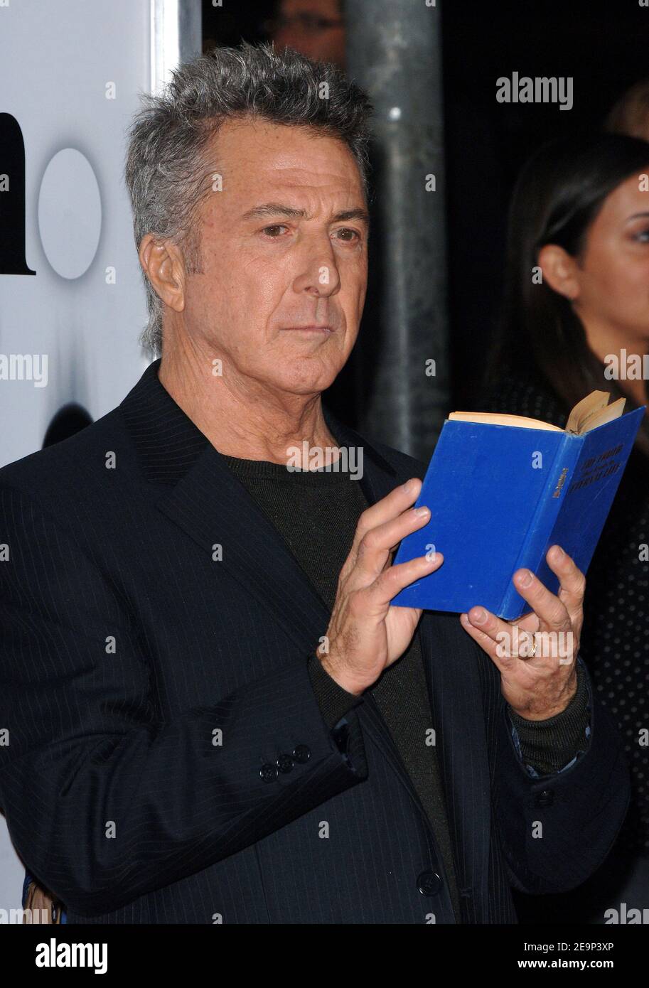 Dustin Hoffman attends the premiere of 'Stranger Than Fiction' held at ...
