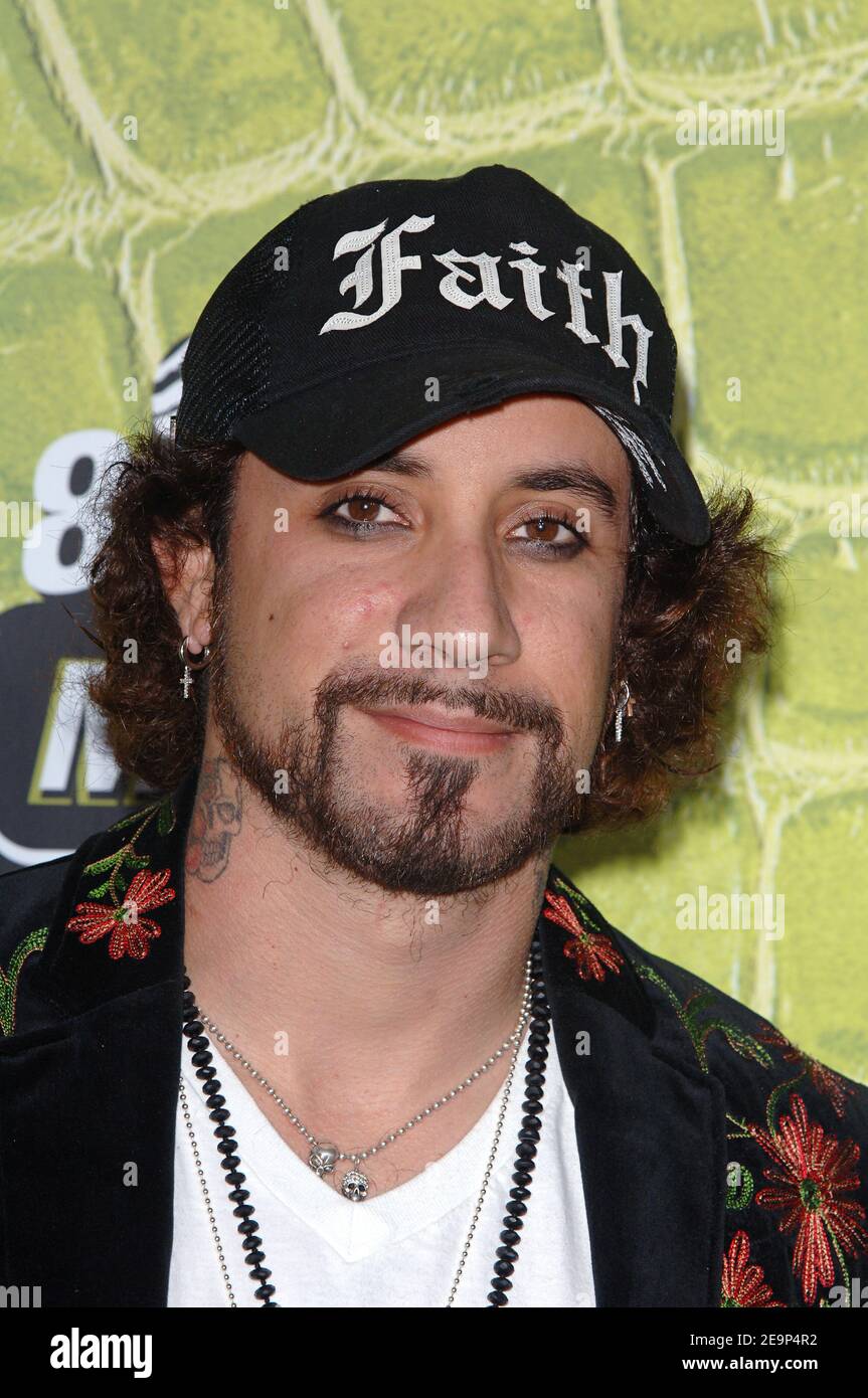 A.J. McLean attends the Motorola's 8th anniversary party, featuring a ...