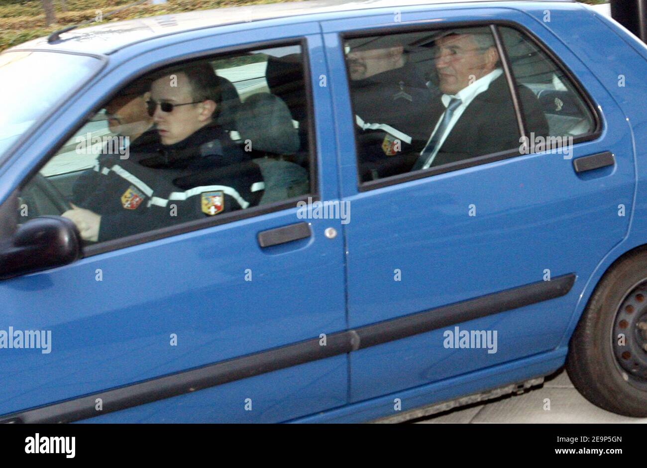 Marc Cecillon's trial in Grenoble, France on November 6, 2006. Cecillon ...