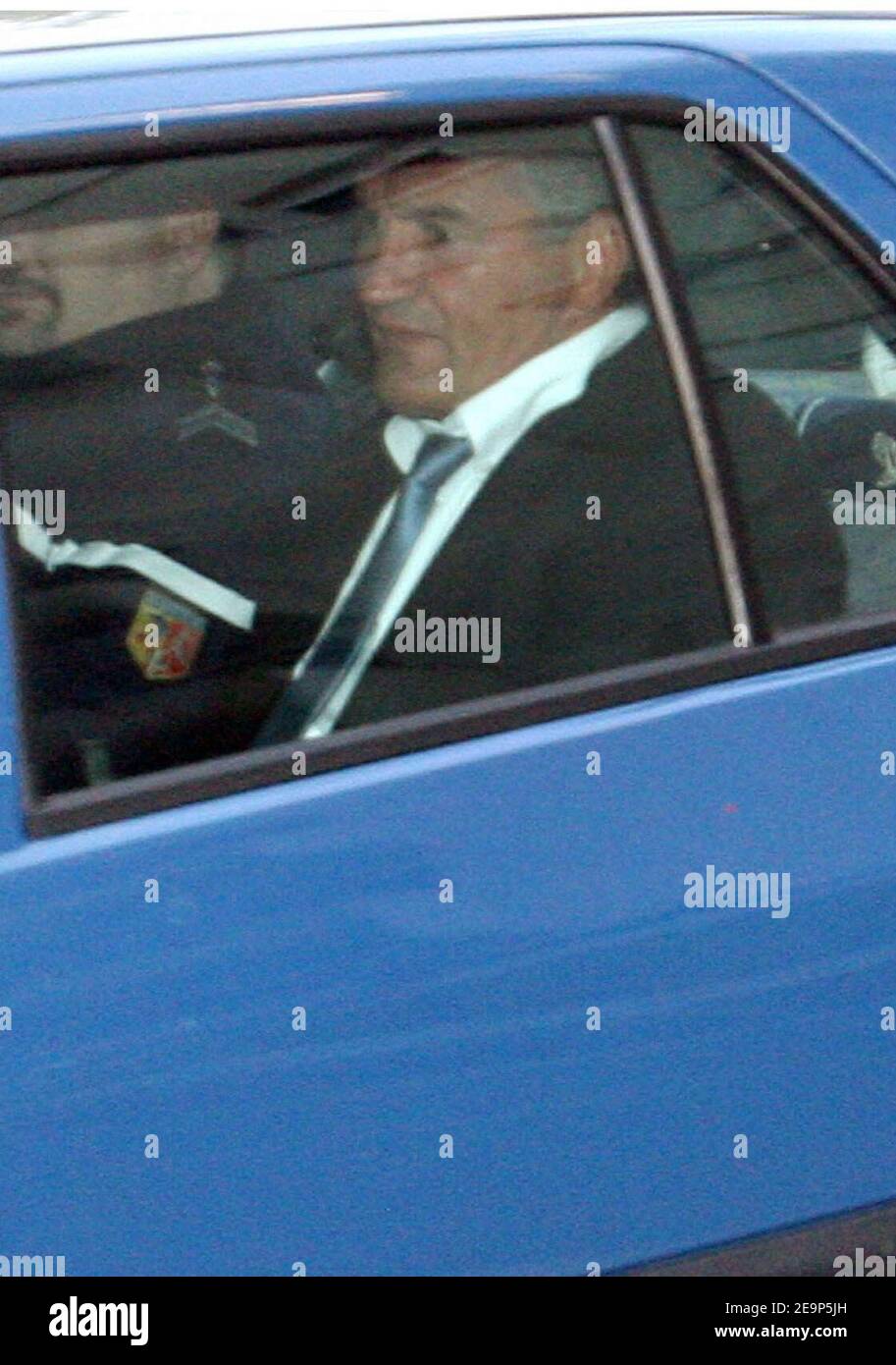 Marc Cecillon's trial in Grenoble, France on November 6, 2006. Cecillon ...