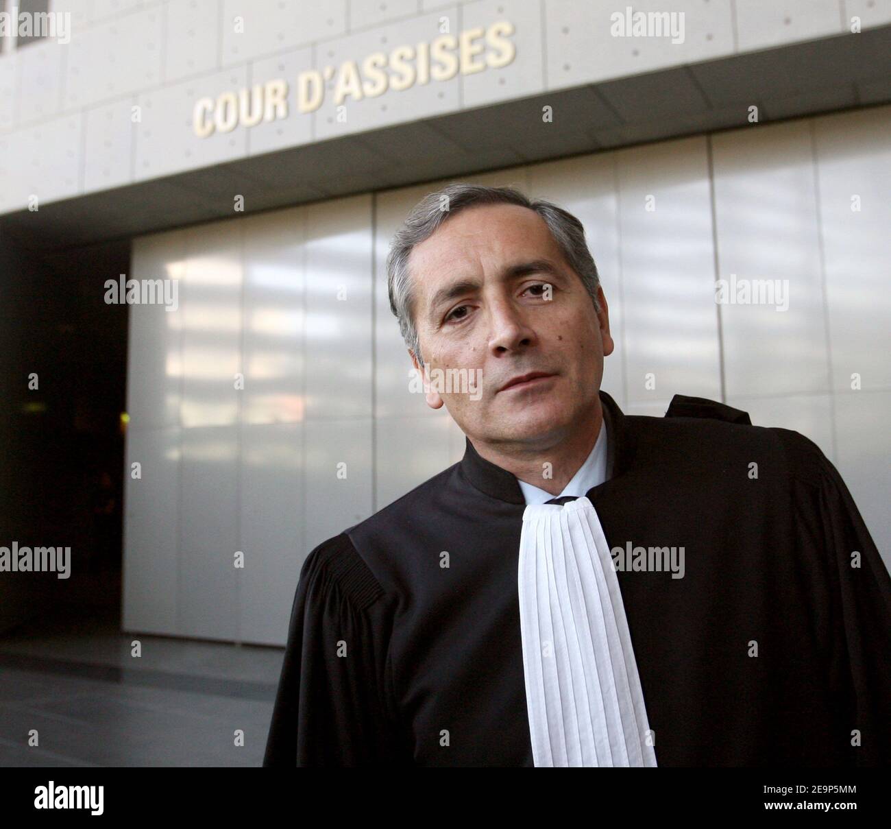 Marc Cecillo's advocate Robert Zelmati arrives to the Marc Cecillon's ...