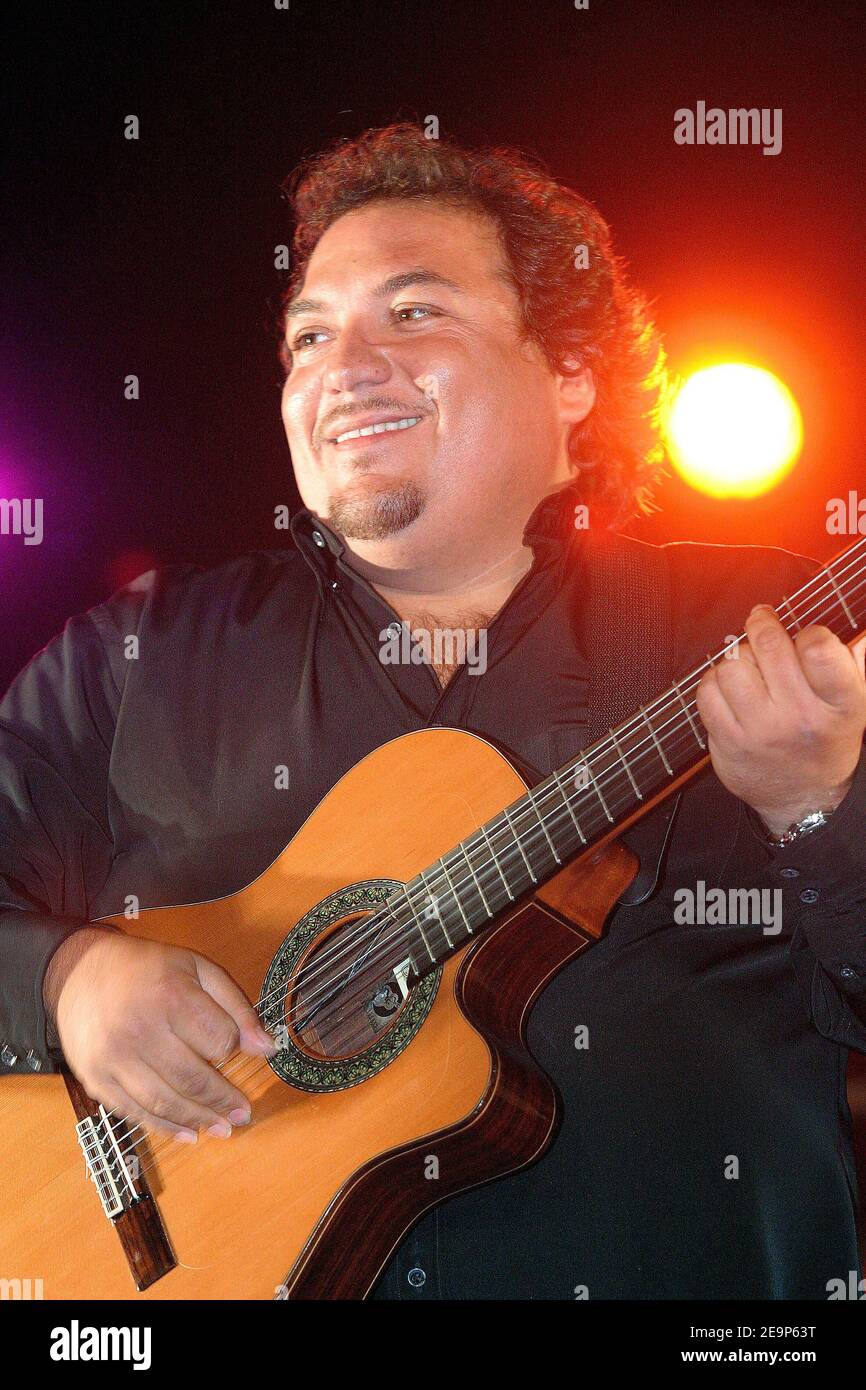 Manolo Gimenez from 'Chico and the Gypsies' band performs for the 85th ...