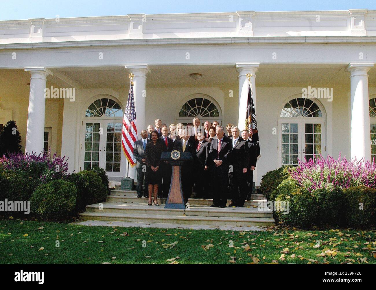 George bush cabinet members hi-res stock photography and images - Alamy
