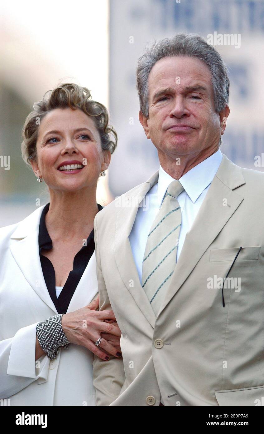 Actress Annette Bening is honored with the 2,324th Star with her ...