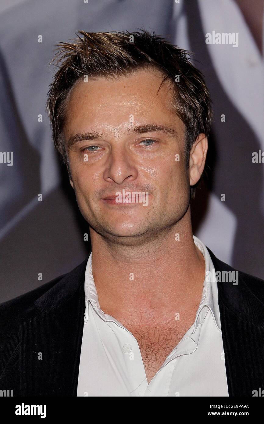 French singer David Hallyday arrives to the premiere of the new 007 ...